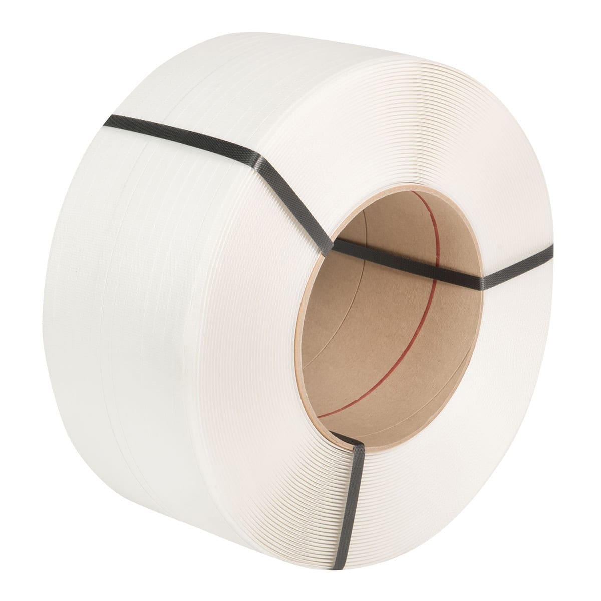 Strapping M/C Polyprop 5mm x 0.45mm x 6500m - White - Hub Packaging