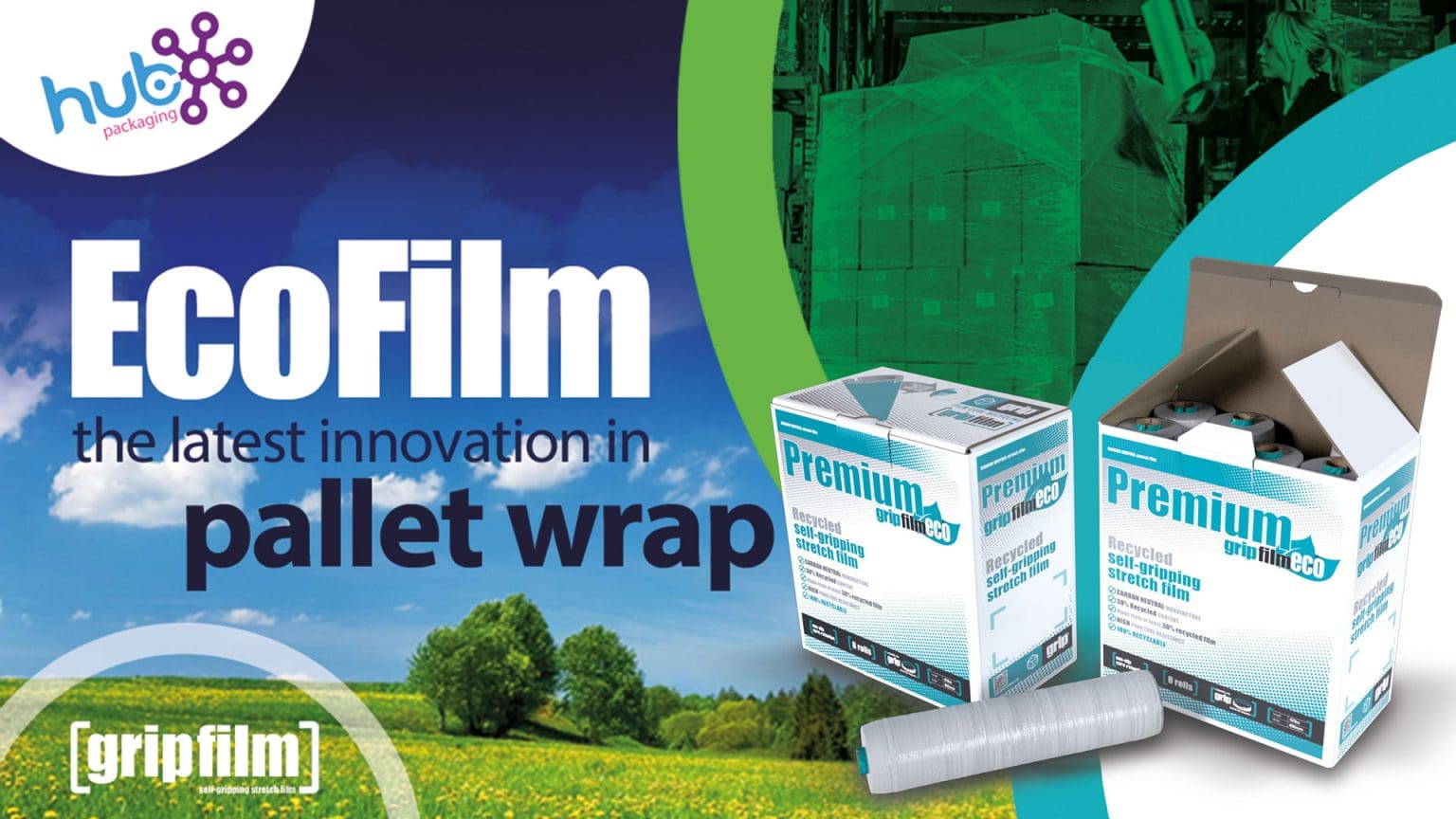 EcoFilm - The latest innovation in pallet wrapping - Hub Packaging